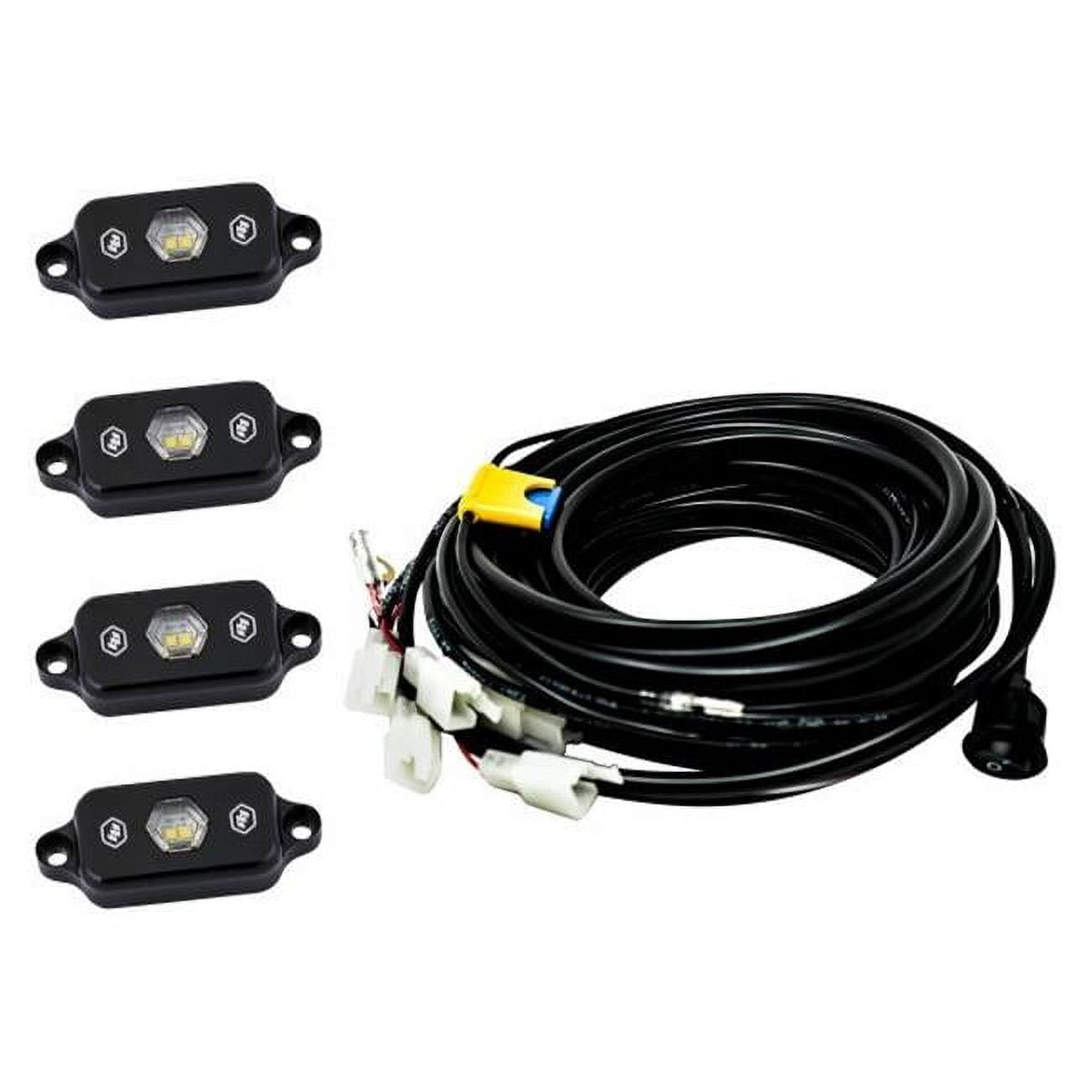 Baja Designs BAJ447059 Universal Rock Light Kit White - Walmart.com