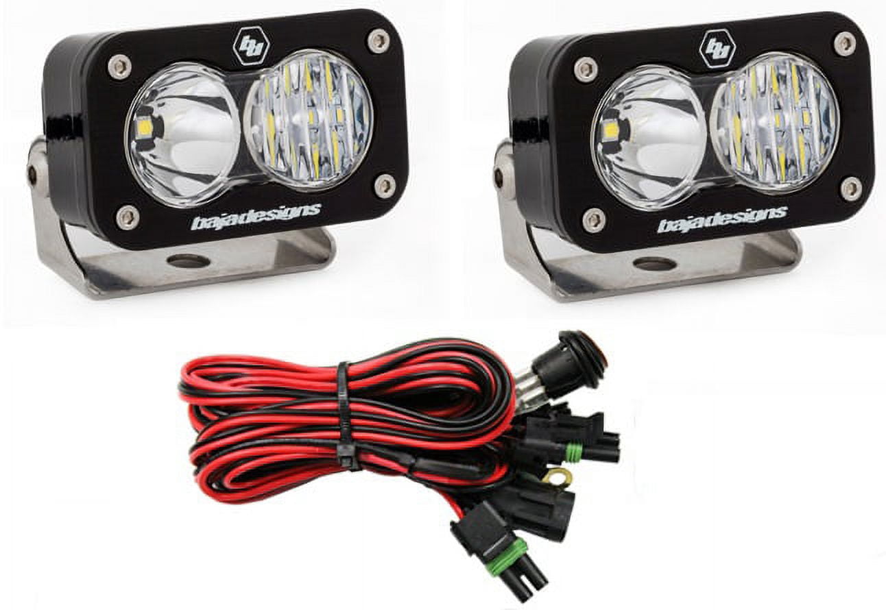 Baja Designs S2 Pro 21W, 2,150 Lumens LED Spotlight Universal, 2 Pack ...