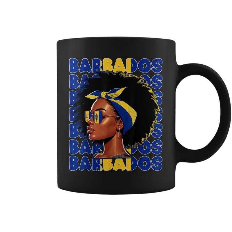 Bajan Girl Barbados Flag Proud Barbadian Women Coffee Mugs - Walmart.com