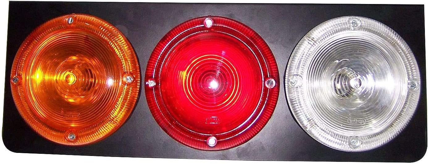 Bajato Rear Combination Light Assembly Tail Lights with Metal Body and ...