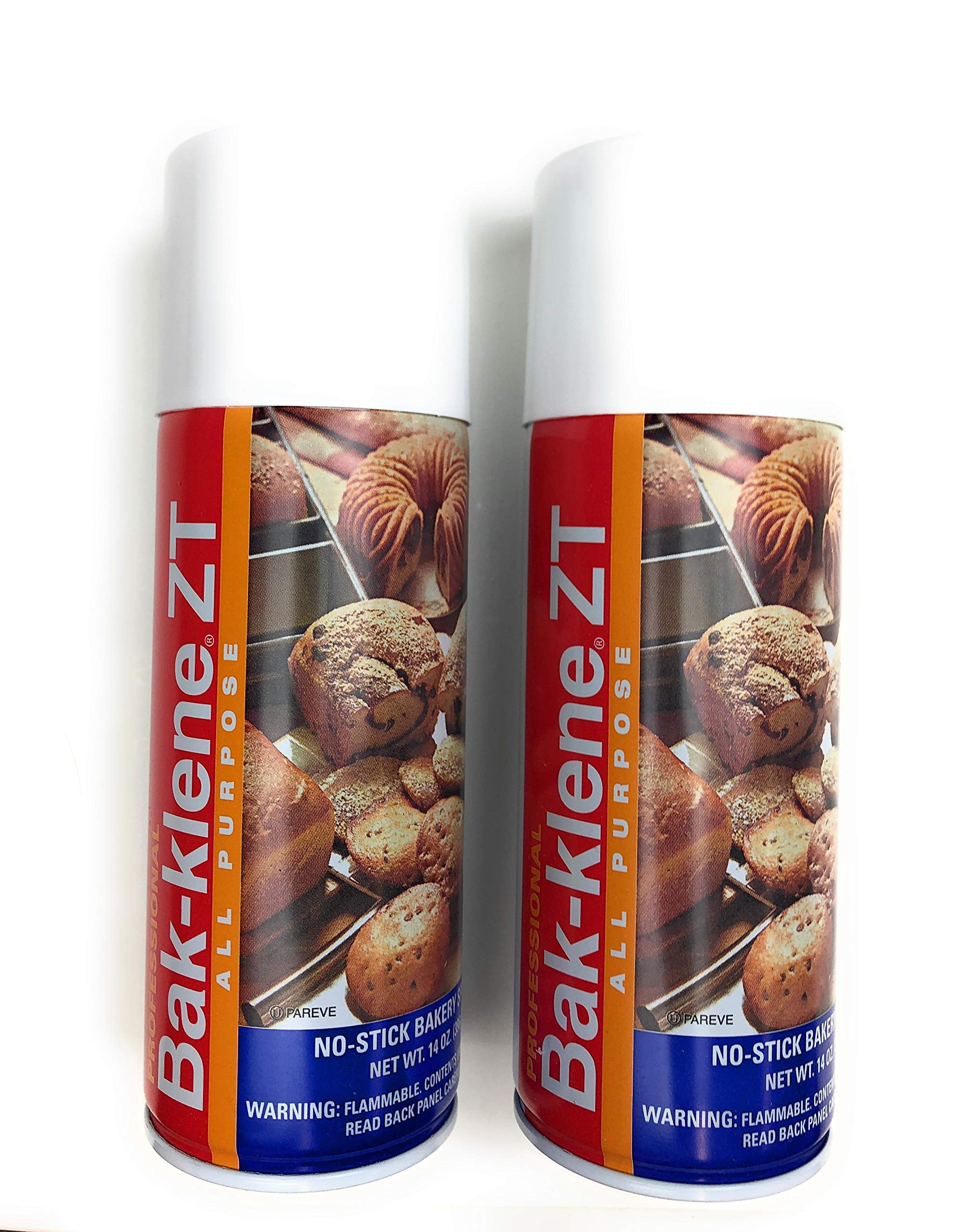 Bak-Klene ZT All Purpose OKA4 Release Spray - Baking Spray, Grill ...