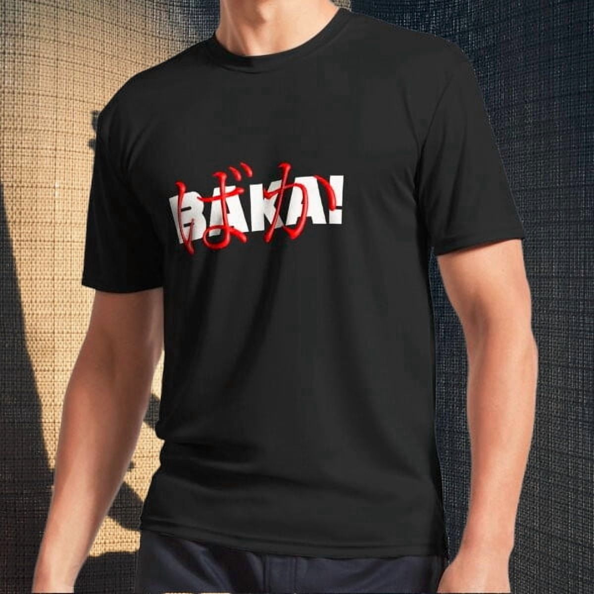 Baka! Active T-Shirt Logo Men's T-Shirt Funny Size S to 5XL - Walmart.com