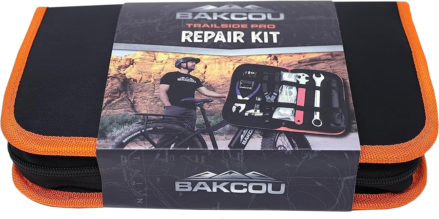 Bakcou - Trailside Repair Kit - Portable eBike and Bicycle Repair Set ...