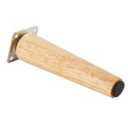 HOTBEST Solid Wood Furniture Legs, Pack of 4 Sofa Cabinets Beds Leg ...