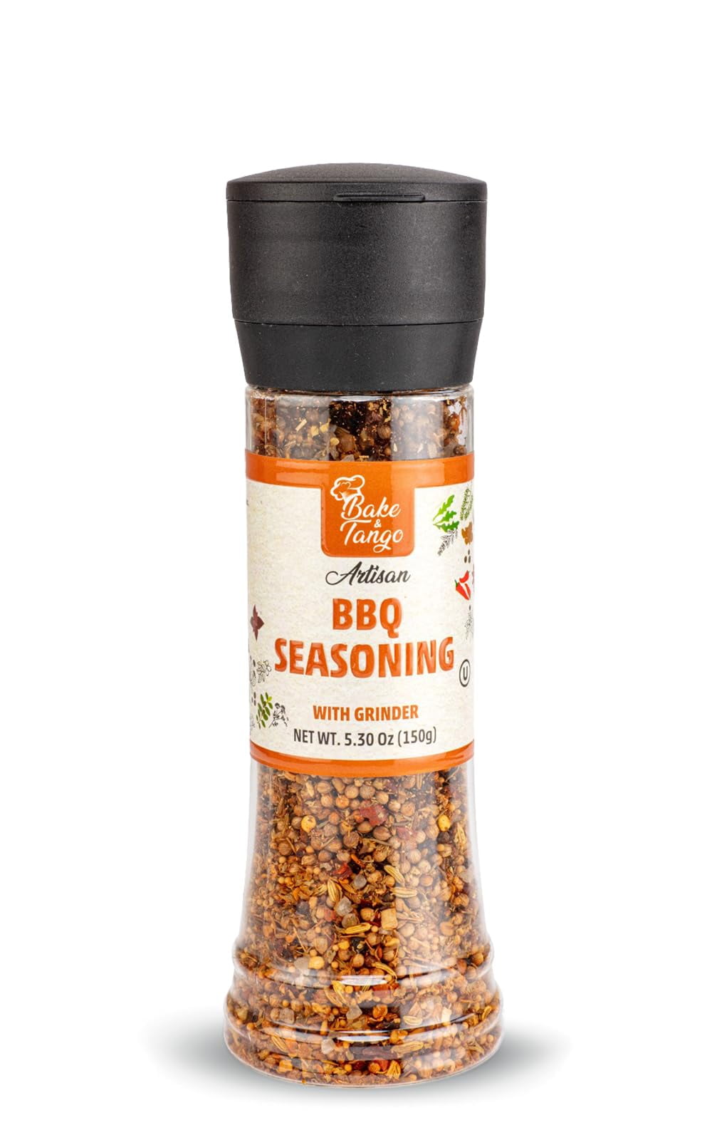 Bake and Tango BBQ Seasoning HYZ01 with Self-Grind Top - Premium BBQ ...