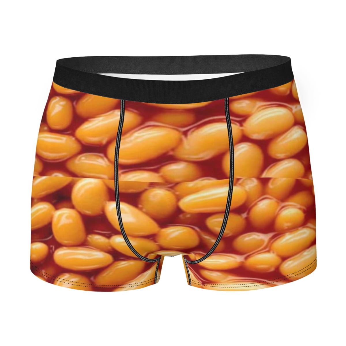 Baked Beans Boxer Shorts For Man 3D Print Male Underwear Panties Briefs ...