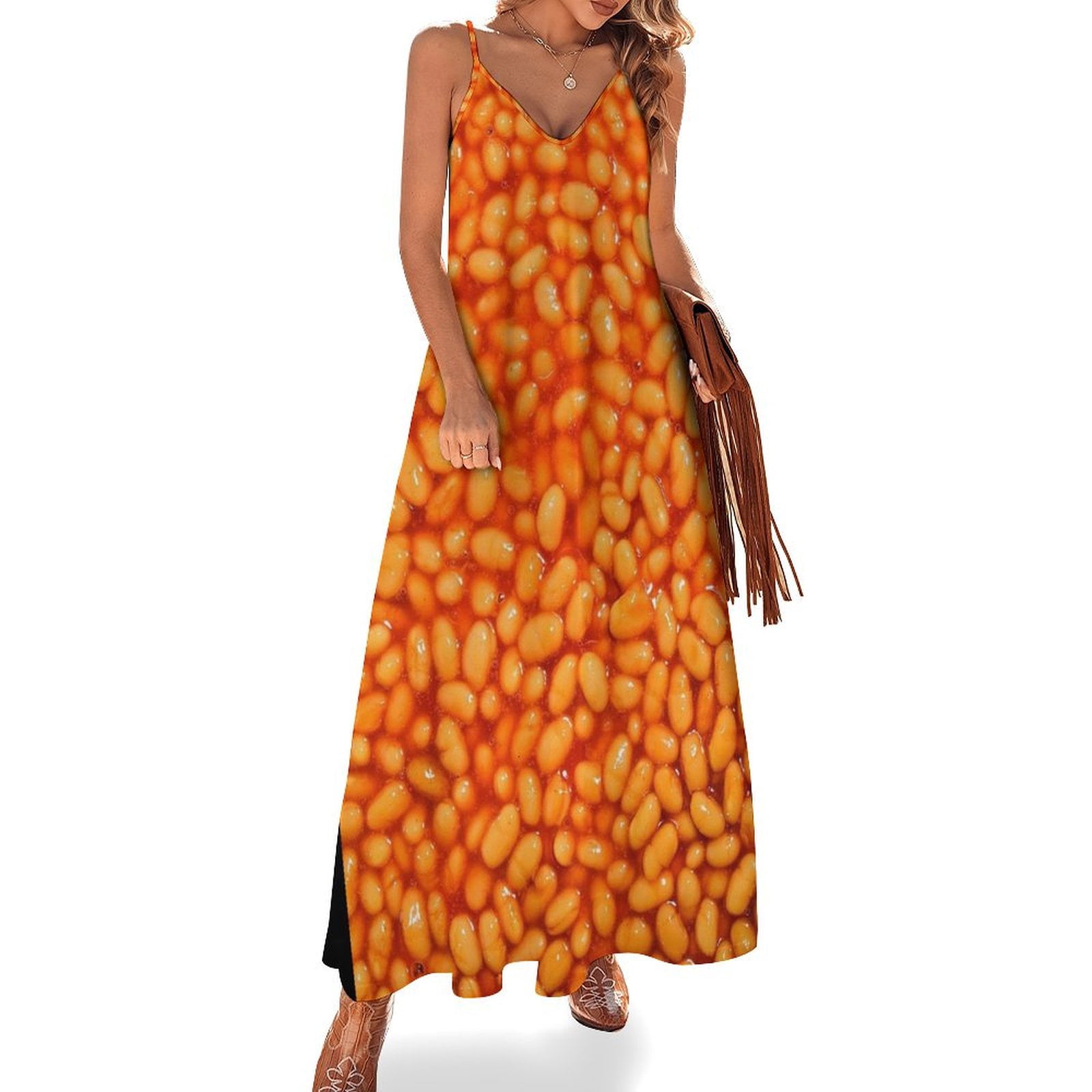 Baked Beans Sleeveless Dress dress for woman dresses ladies 2025 dress ...