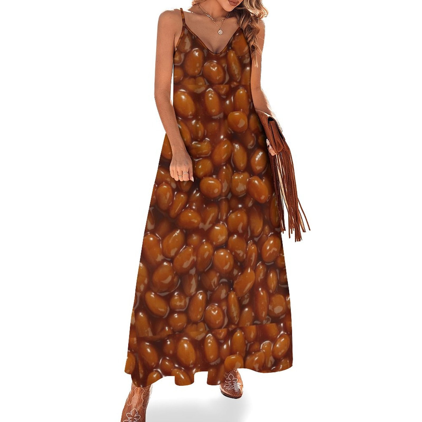Baked Beans Sleeveless Dress prom dress 2024 dresses for special events ...