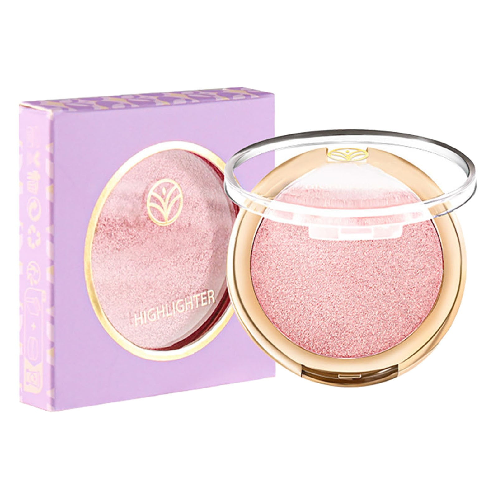Baked Highlighter - Cruelty-Free Powder Highlighter, Highlight Face for ...