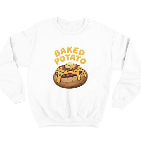 Baked Potato Matching Couples Cute Food Lover Theme Themed Graphic ...