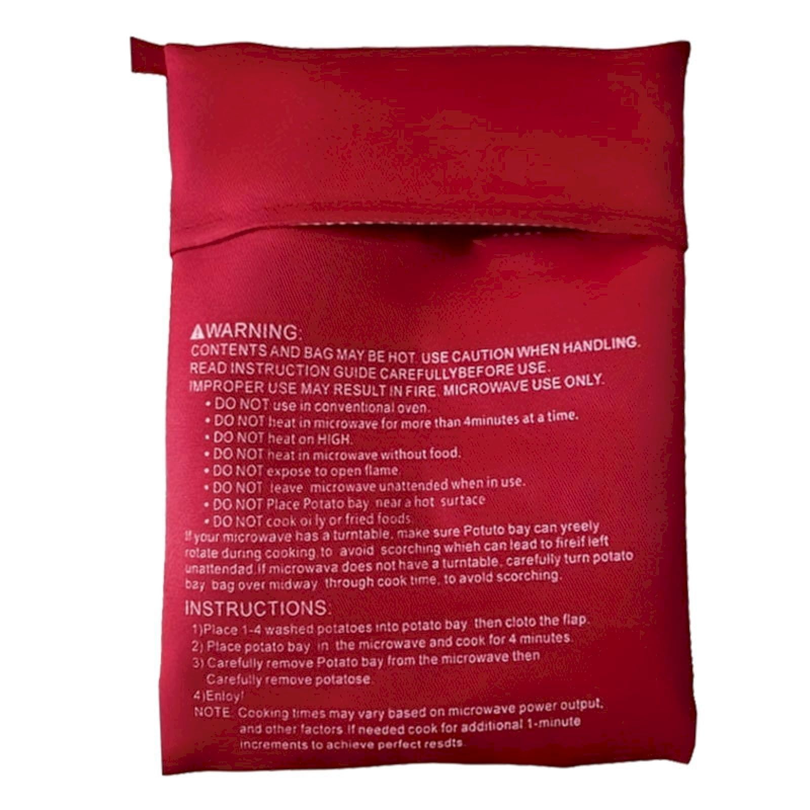 Baked Potato Microwave Bag,Potato Express Microwave Bag,Baked Potato ...