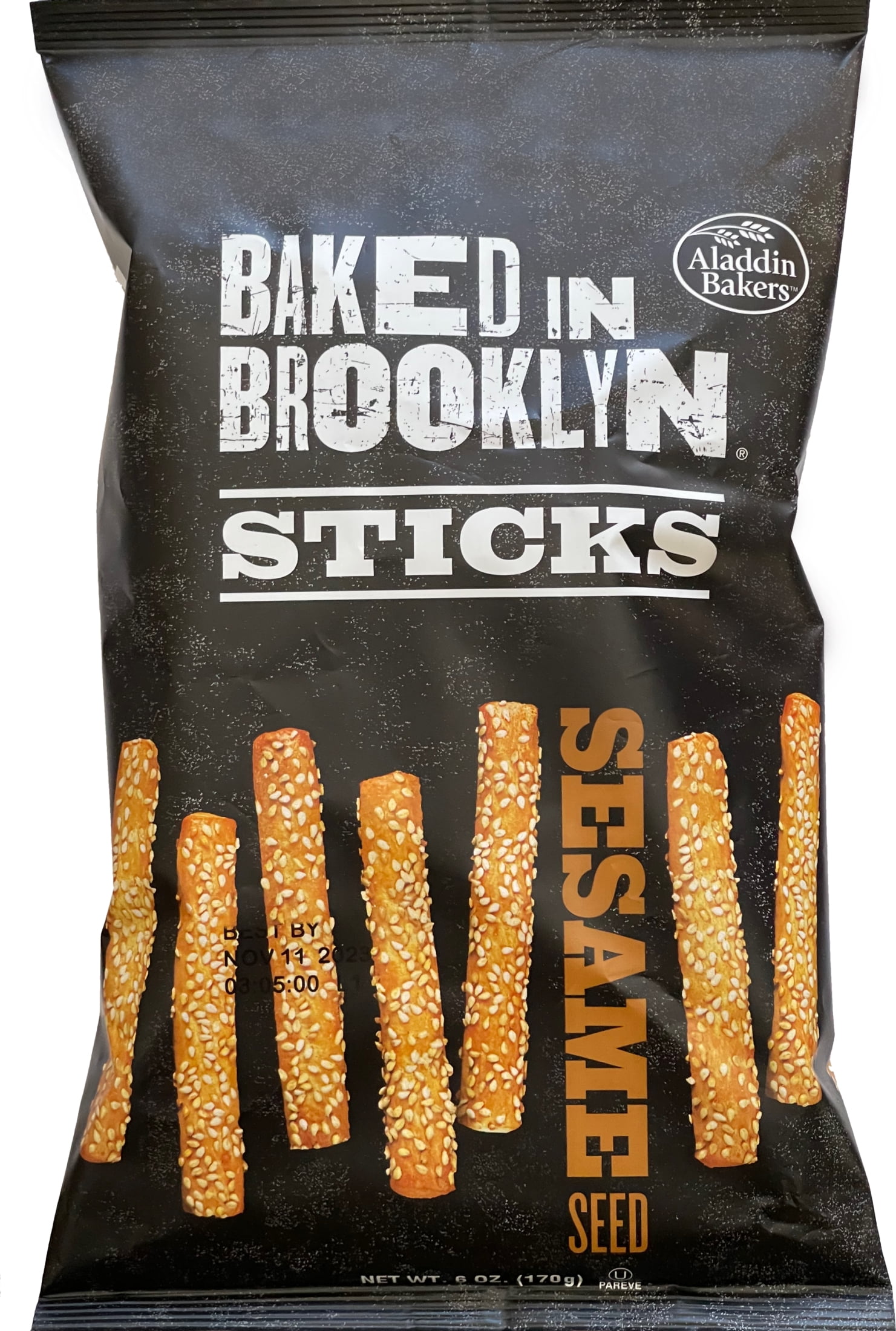 Baked in Brooklyn, No Trans Fat, No Cholesterol Sesame Seed Stick ...