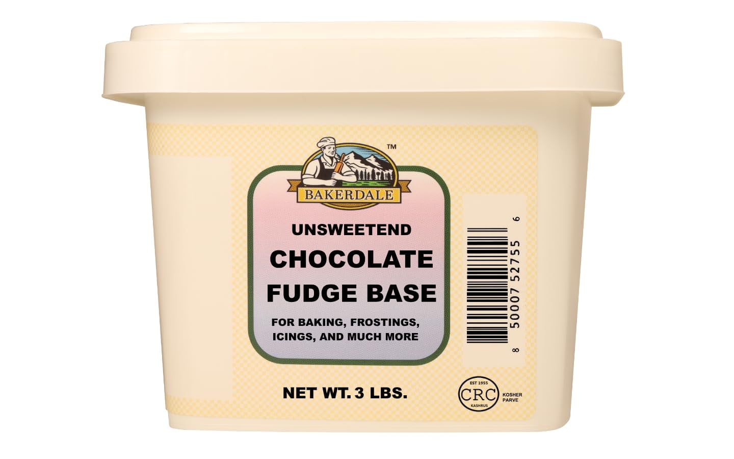 Bakedale Unsweetened Fudge Base, Use in Baking, Chocolate Fudge ...