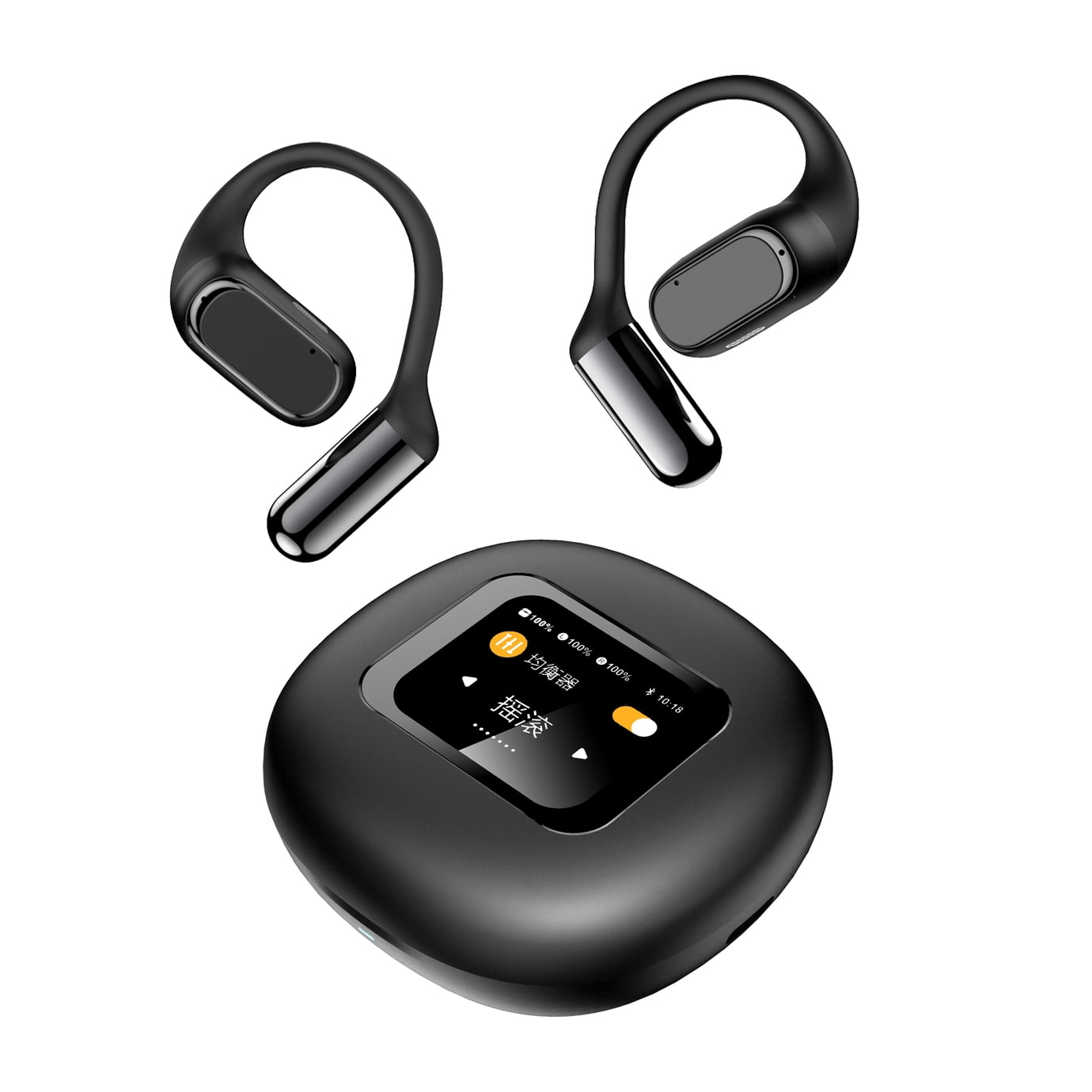 Bakeey Wireless Open Ear Headphone with Smart Screen - Walmart.com