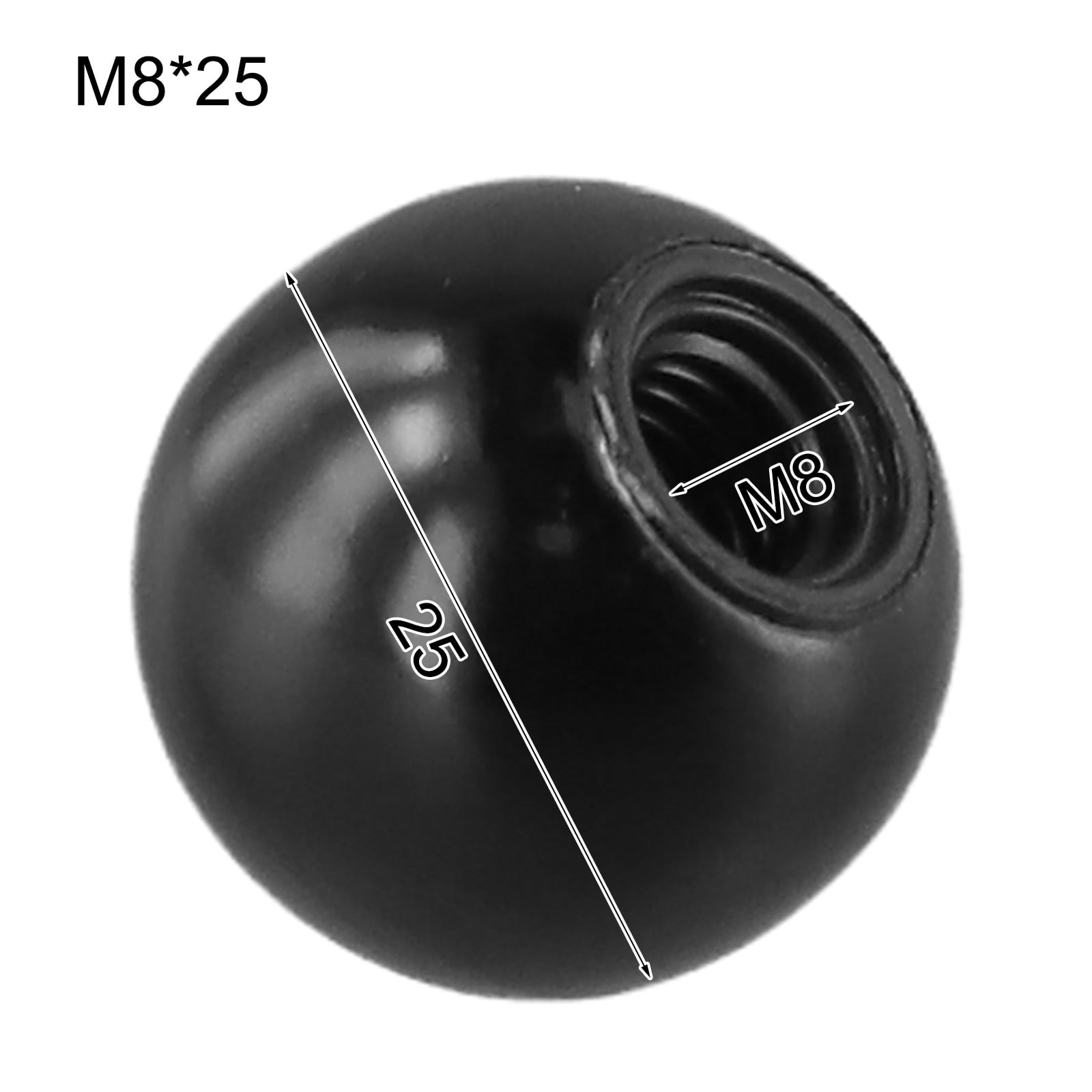 Bakelite Iron Core Machine Tool Handle Ball Nut For Lathe Mechanical Woodworking Equipment ...