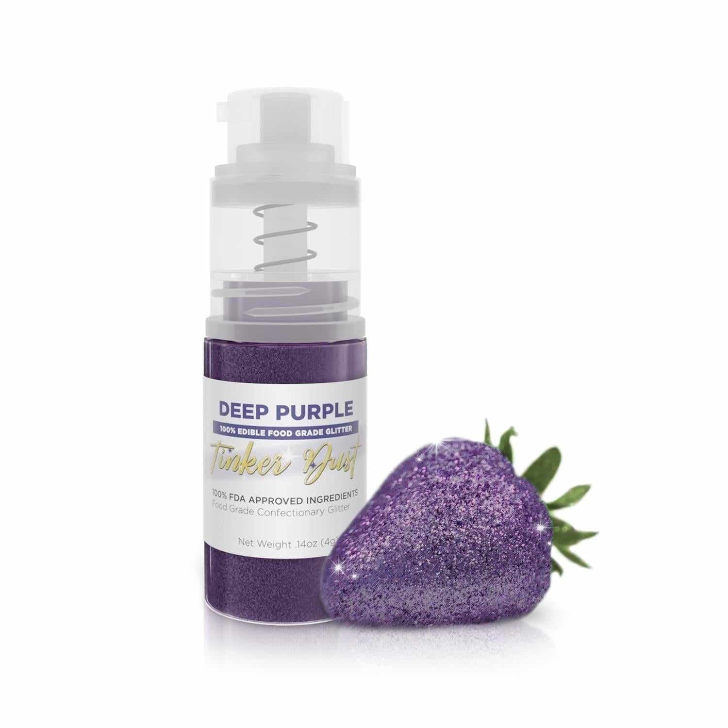 Bakell - Tinker Dust Deep Purple Edible Cake Glitter - Vibrant Sparkle ...