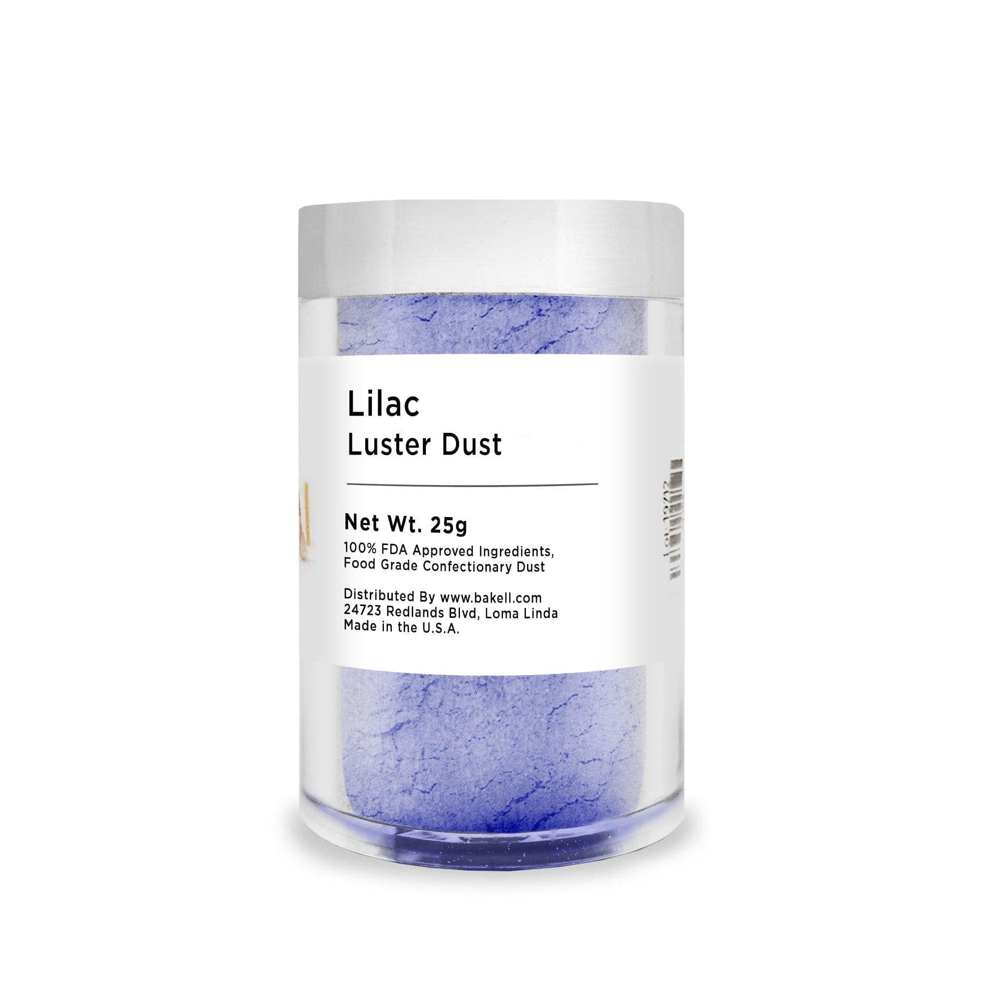 Bakell - Lilac Purple Luster Dust and Cake Paint - Fine Metallic Sheen ...