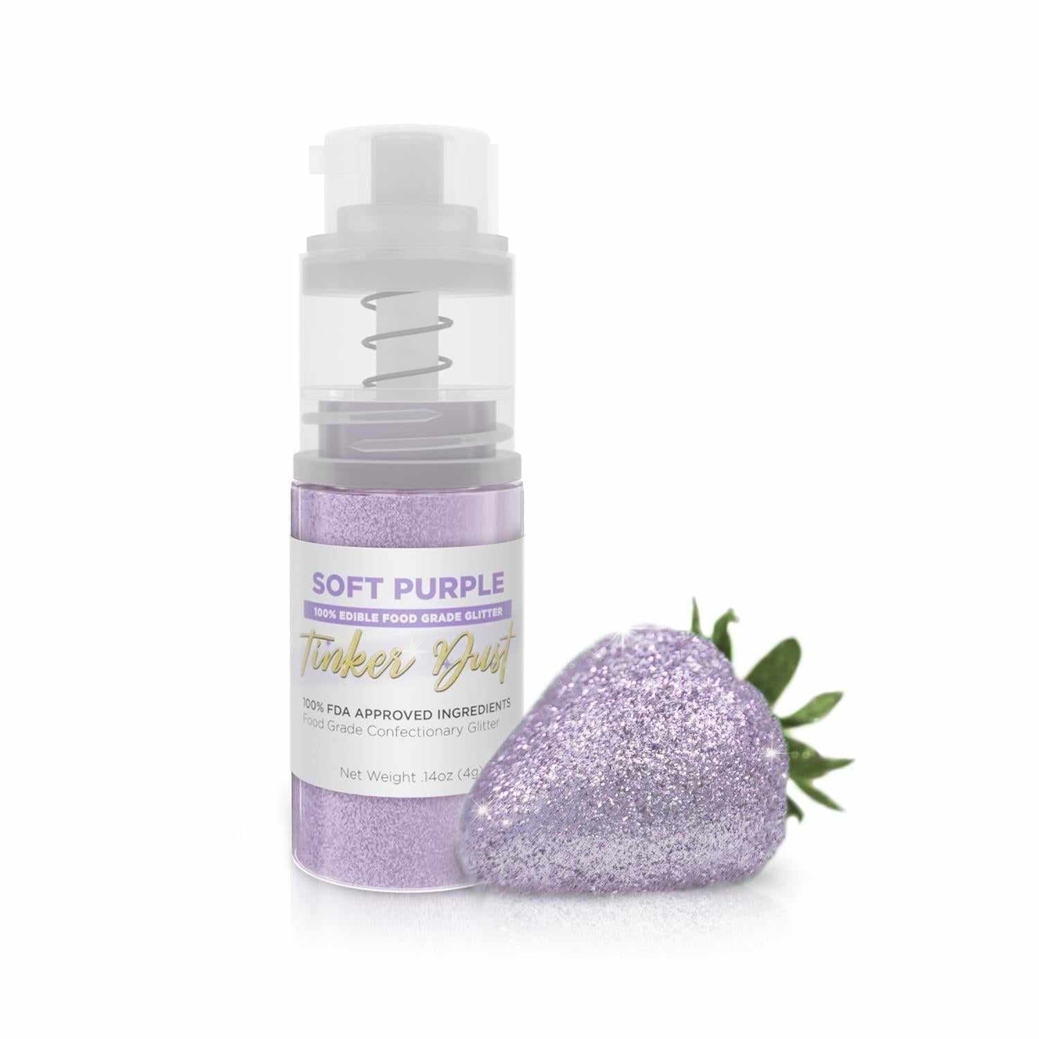 Bakell - Tinker Dust Soft Purple Edible Cake Glitter - Vibrant Sparkle ...