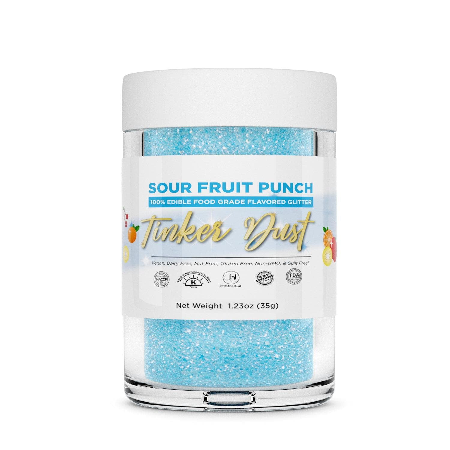 Bakell - Sour Fruit Punch Flavored Tinker Dust (35g, 1x Jar) Edible ...
