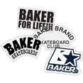 Baker 12 Pack Assorted Club Stickers - Walmart.com