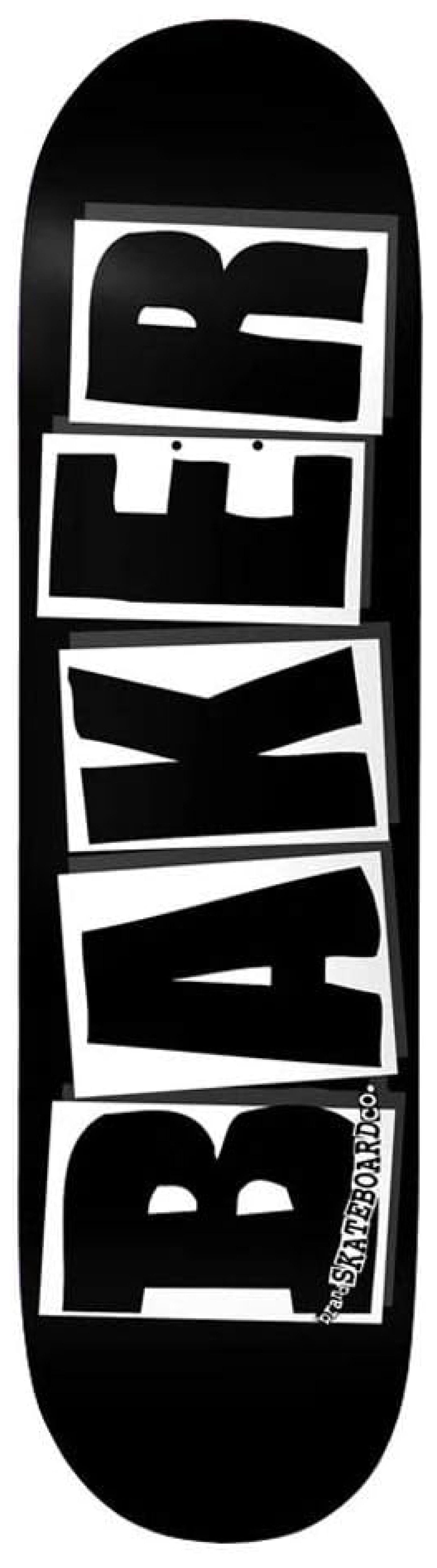 Skateboards Tim Robinson Brand Logo Deck - Black/White *Multiple Sizes ...