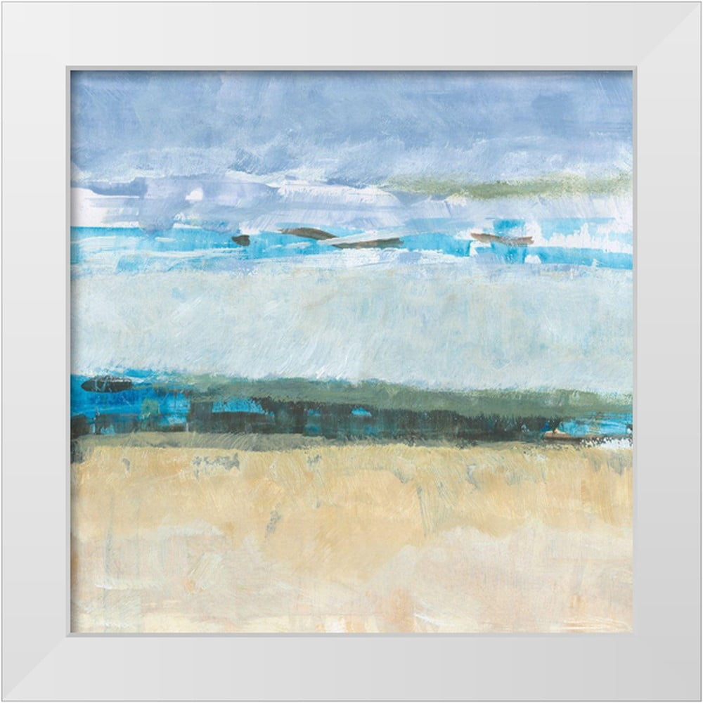 Baker, Bronwyn 12x12 White Modern Wood Framed Museum Art Print Titled - Detour 1 - Walmart.com