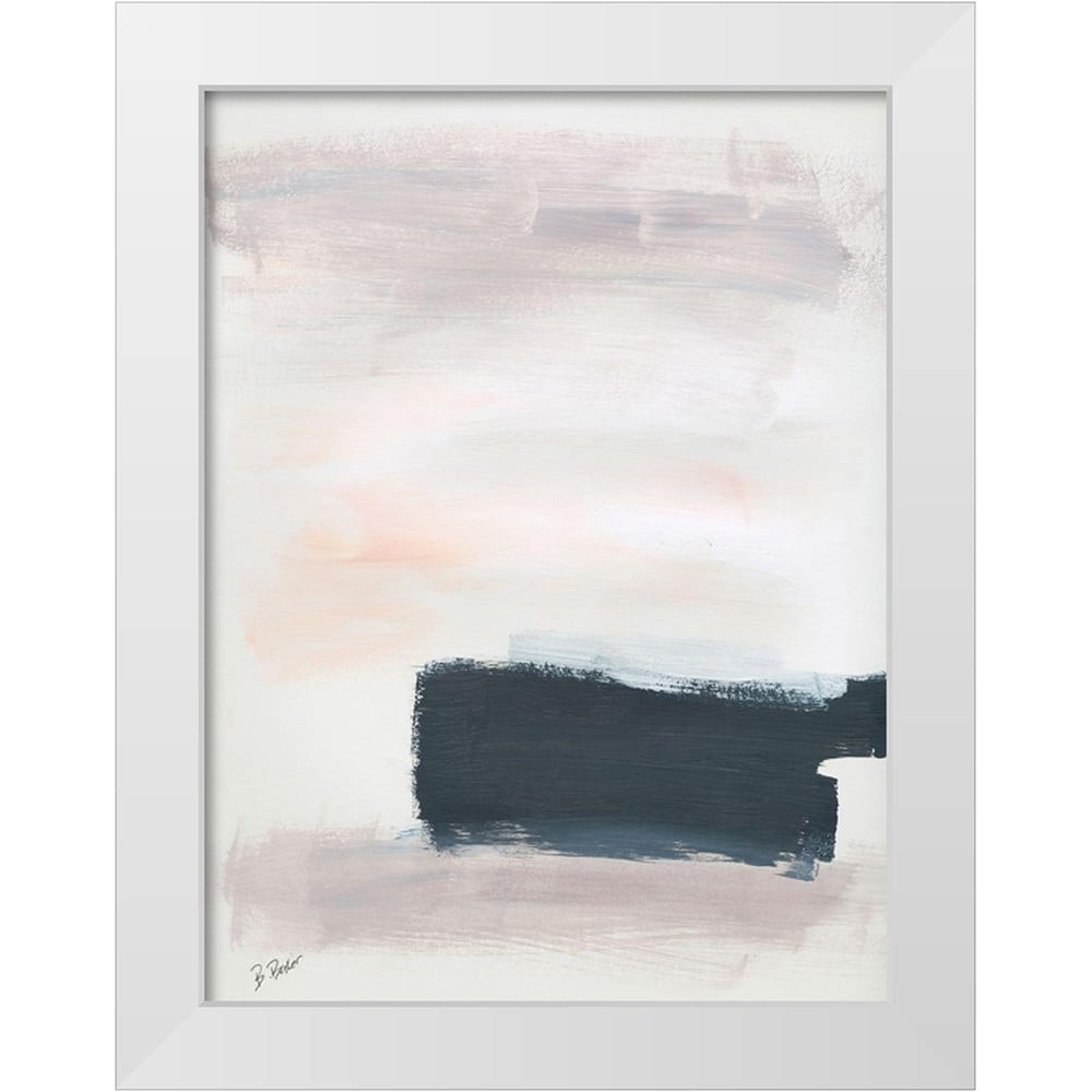 Baker, Bronwyn 25x32 White Modern Wood Framed Museum Art Print Titled - Urban Planning No. 1 ...