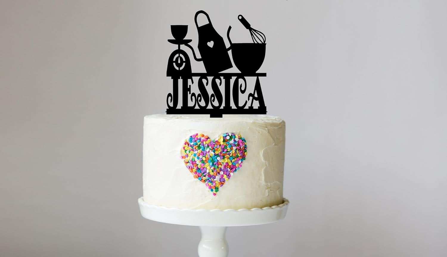 Baker Cake Topper,Girls Decor,Cake Topper,Chef,Baker,Girl,Food,Cooking ...