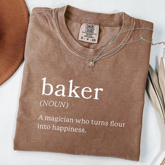 Baker Definition Baking Lover Gift T-Shirt - Walmart.com