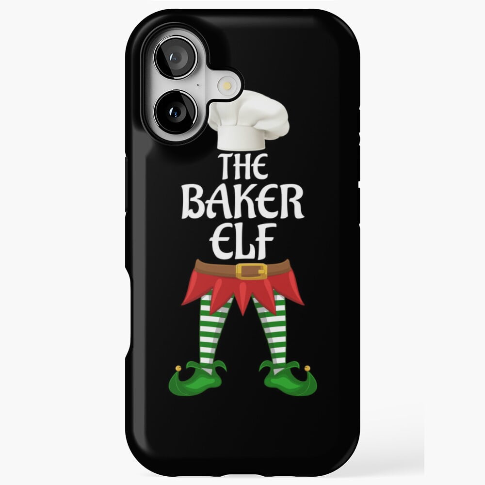 Baker Elf Family Matching Holiday Party iPhone Case 17 16 15 14 13 12 11 Pro Max - Walmart.com