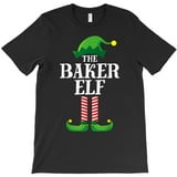Baker Fairy Funny Matching Family Group Christmas Party Pajama Graphic H8914 Unisex T-Shirt, Up ...