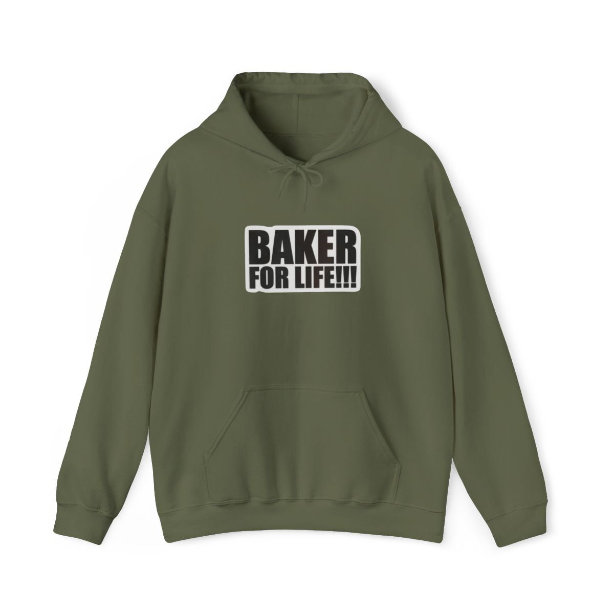 Baker For Life Skateboard Skate 2000s Vintage Classic Hoodie Print - M ...