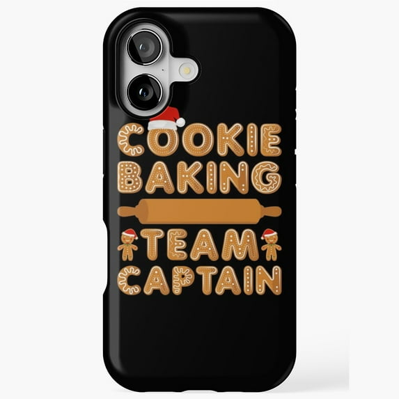 Baker Holiday Gift Cookie Team Captain for iPhone 17 to 11 Pro Max - Walmart.com