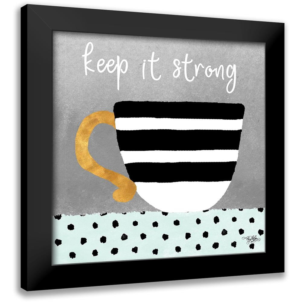 Baker, Mary Beth 12x12 Black Modern Framed Museum Art Print Titled ...