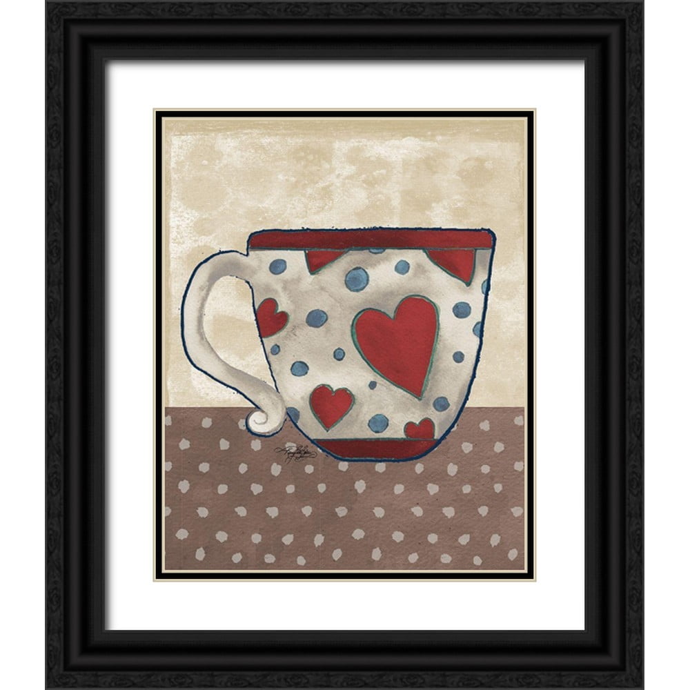 Baker, Mary Beth 12x14 Black Ornate Wood Framed with Double Matting ...