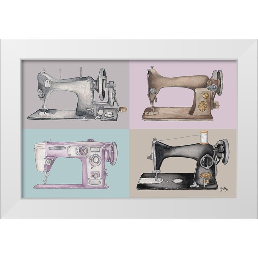 Baker, Mary Beth 14x10 White Modern Wood Framed Museum Art Print Titled ...