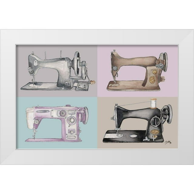 Baker, Mary Beth 14x10 White Modern Wood Framed Museum Art Print Titled ...