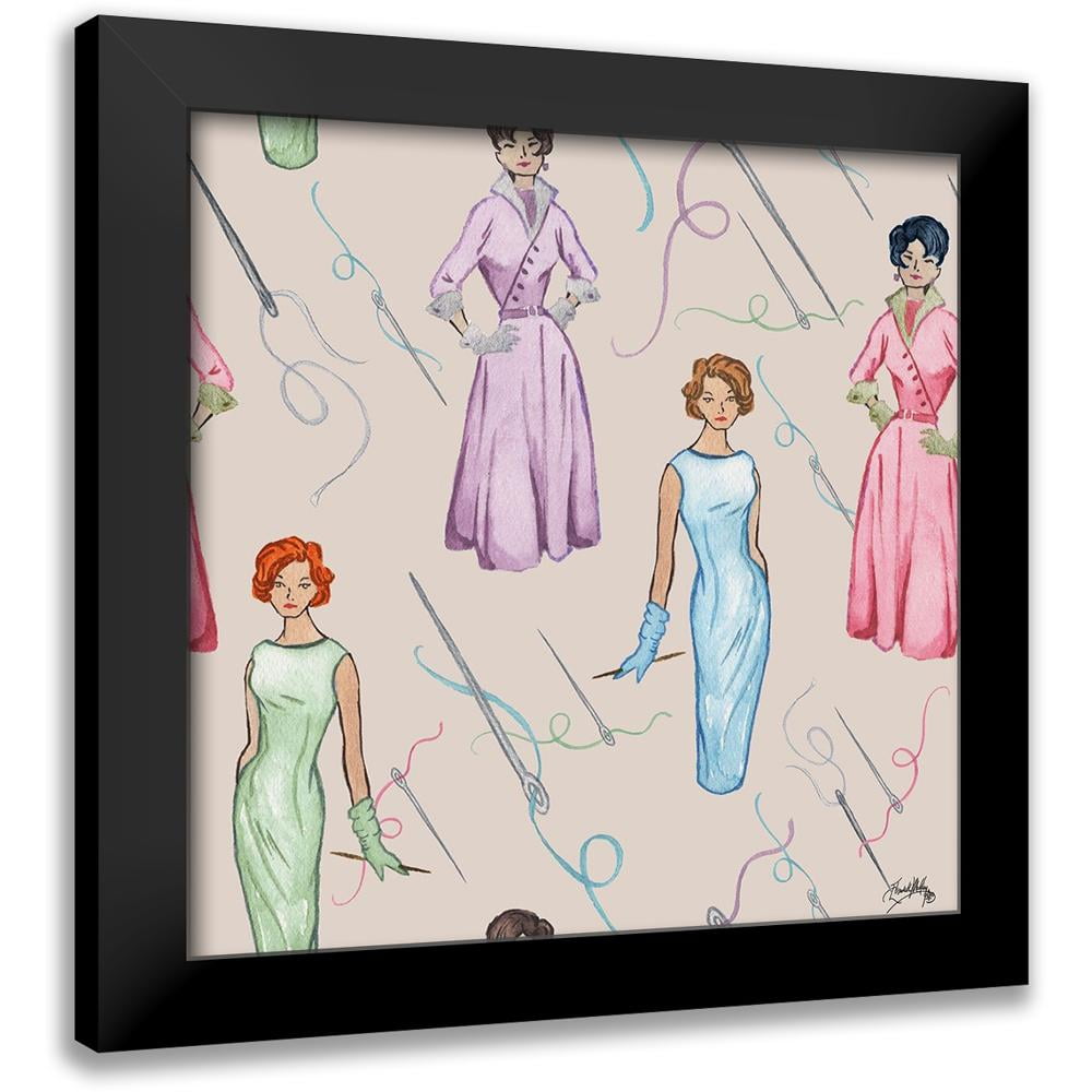 Baker, Mary Beth 15x15 Black Modern Framed Museum Art Print Titled ...