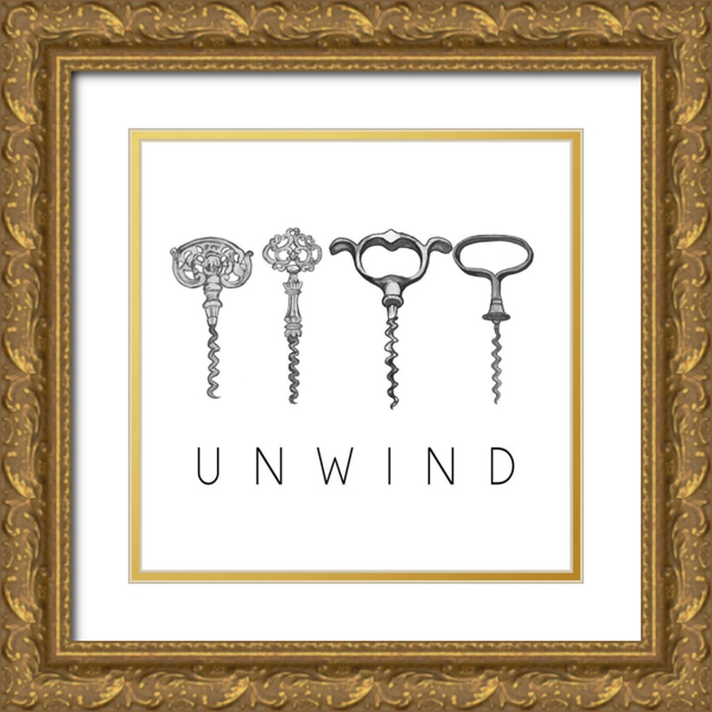 Baker, Mary Beth 20x20 Gold Ornate Wood Framed with Double Matting ...