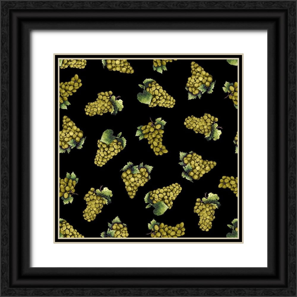 Baker, Mary Beth 26x26 Black Ornate Wood Framed with Double Matting ...