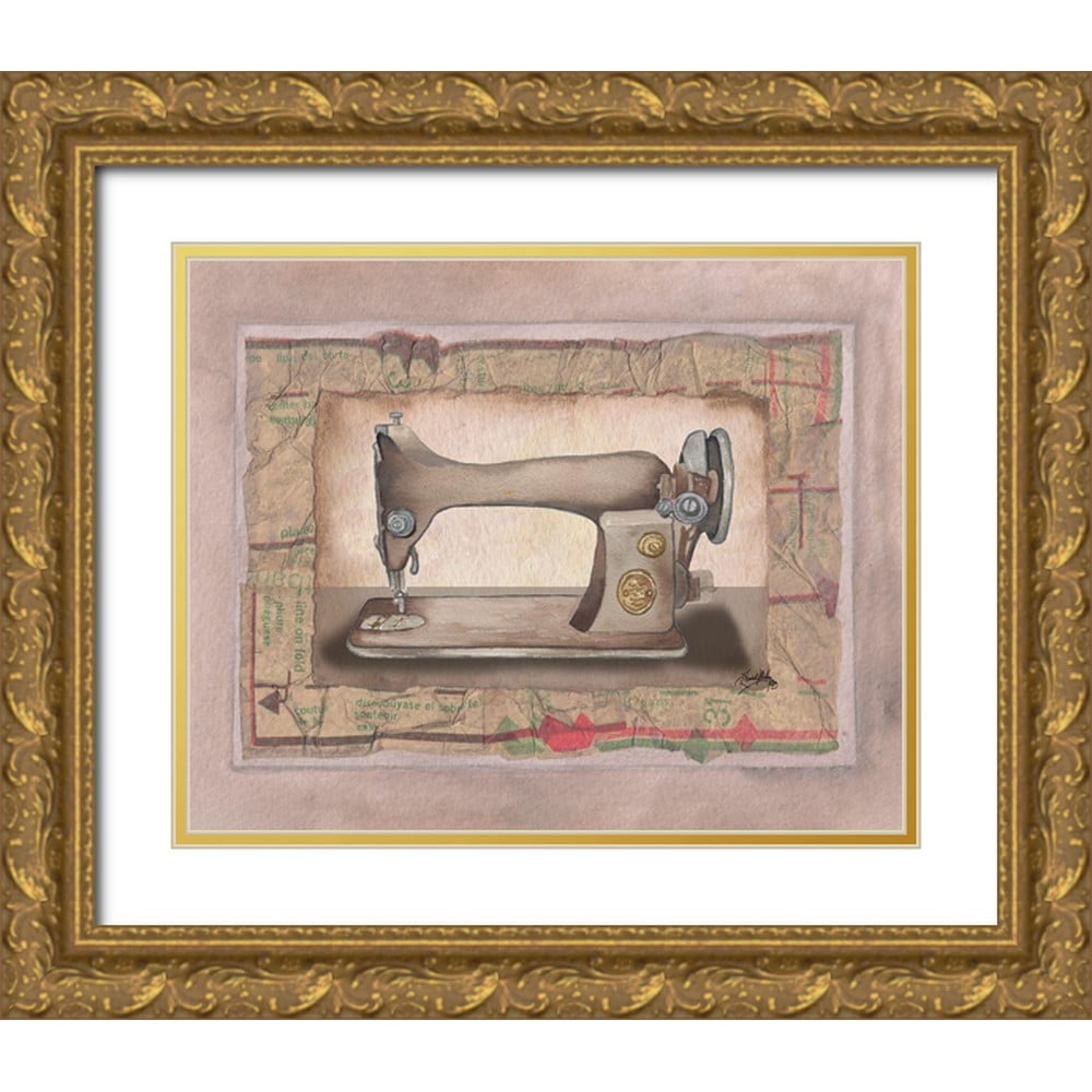 Baker, Mary Beth 32x26 Gold Ornate Wood Framed with Double Matting ...