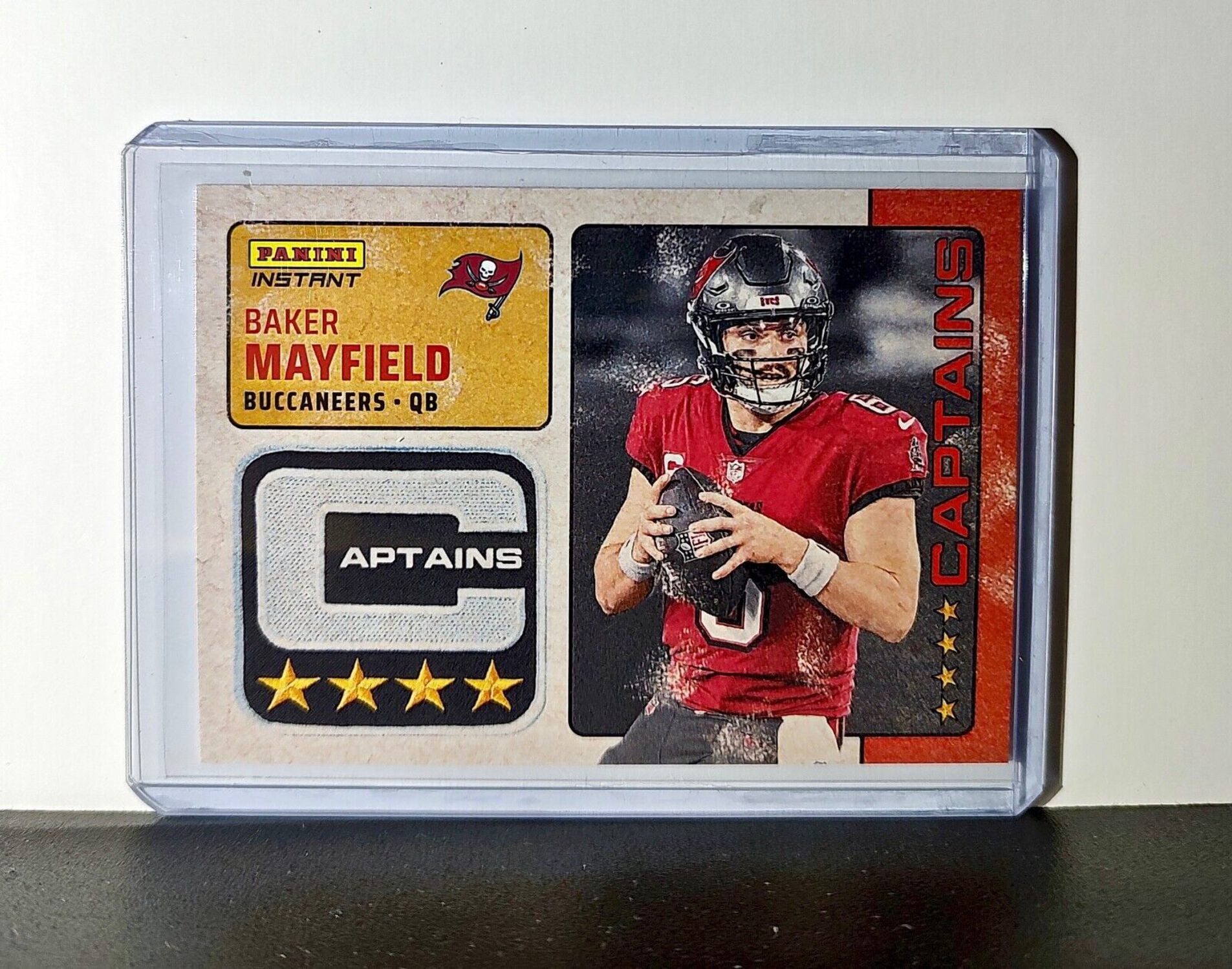 Baker Mayfield 2024 Panini Captains NFL #28 Card Tampa Bay Buccaneers 1 ...