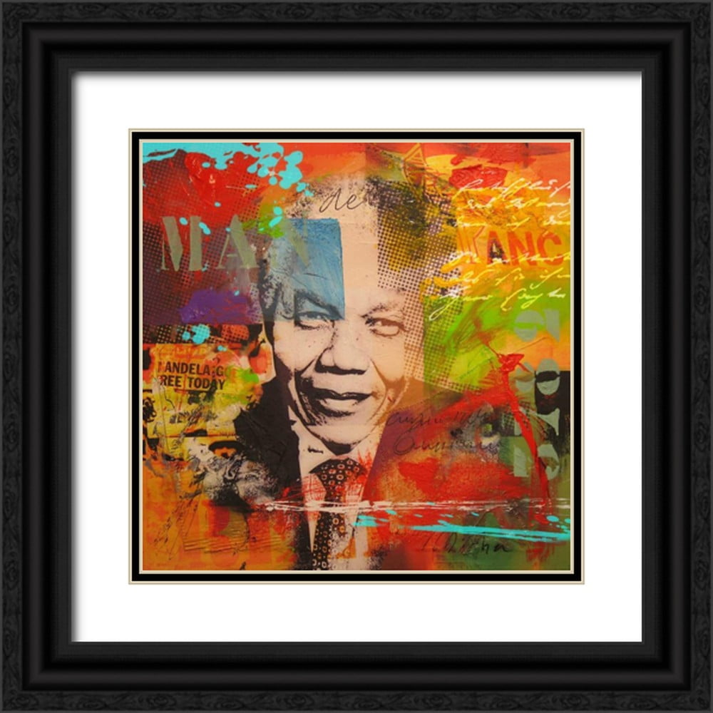 Baker, Micha 15x15 Black Ornate Wood Framed with Double Matting Museum Art Print Titled ...