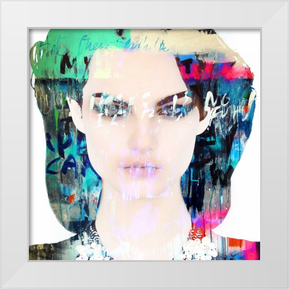 Baker, Micha 15x15 White Modern Wood Framed Museum Art Print Titled ...