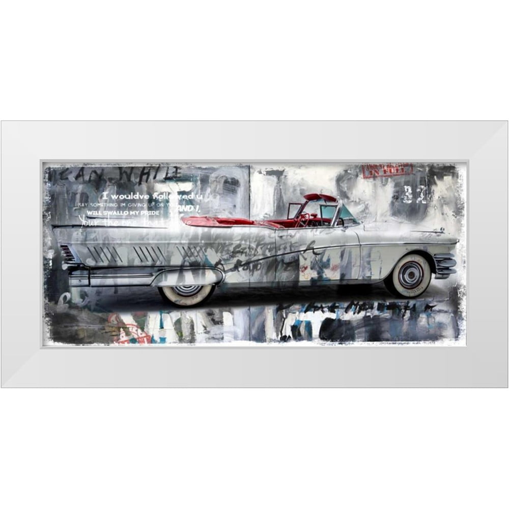 Baker, Micha 18x10 White Modern Wood Framed Museum Art Print Titled ...