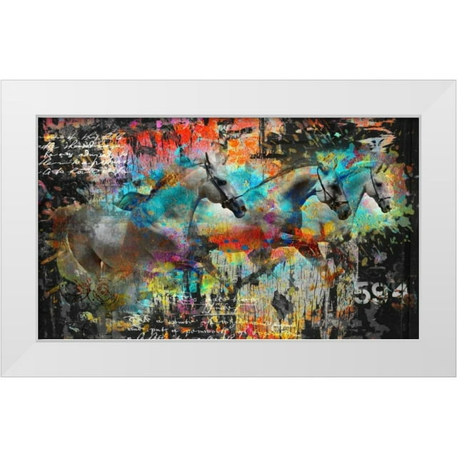 Baker, Micha 18x12 White Modern Wood Framed Museum Art Print Titled ...
