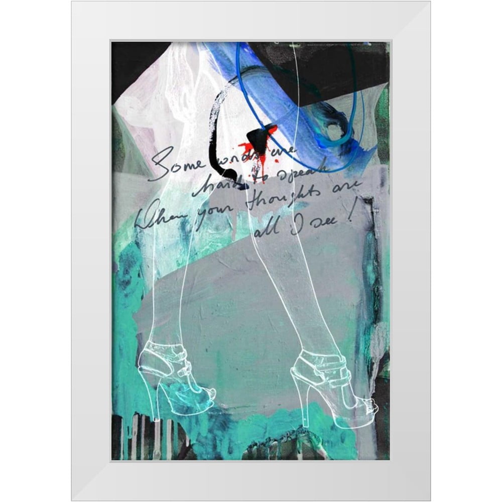 Baker, Micha 23x32 White Modern Wood Framed Museum Art Print Titled ...