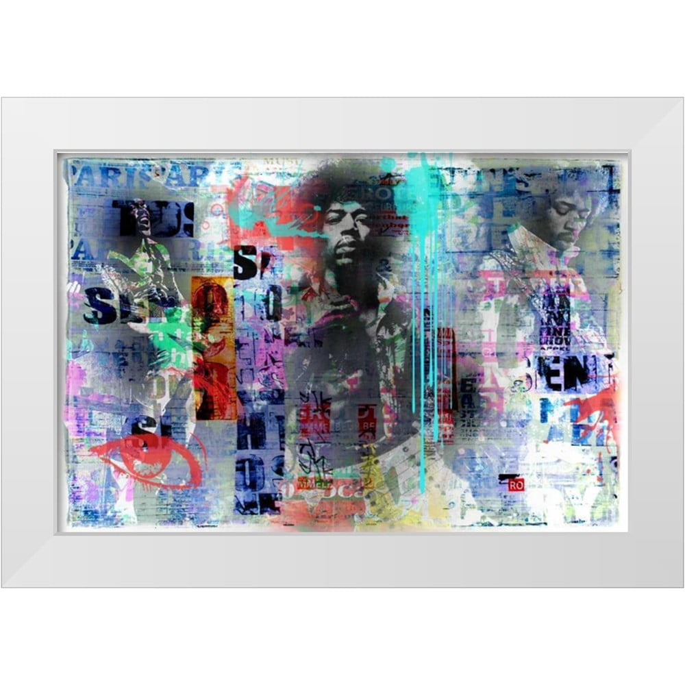 Baker, Micha 32x23 White Modern Wood Framed Museum Art Print Titled ...