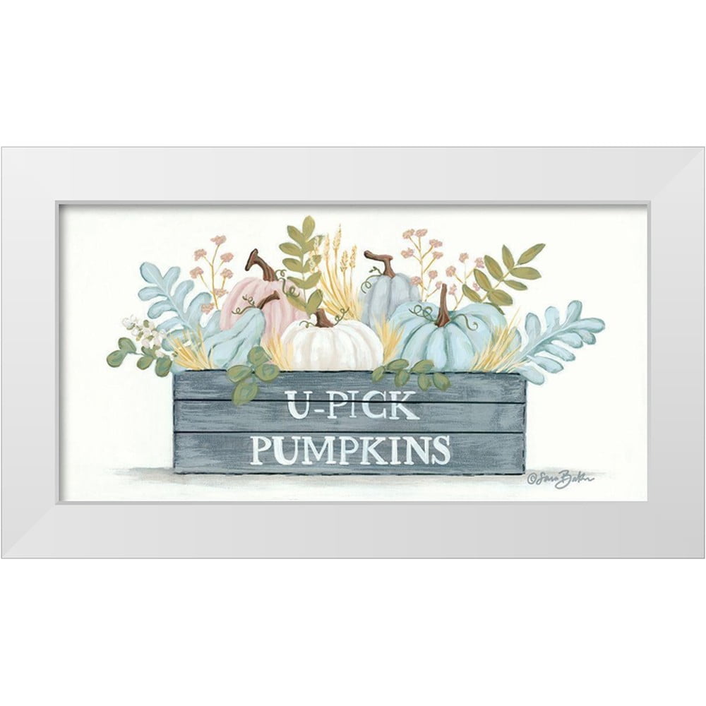 Baker, Sara 14x9 White Modern Wood Framed Museum Art Print Titled - U ...