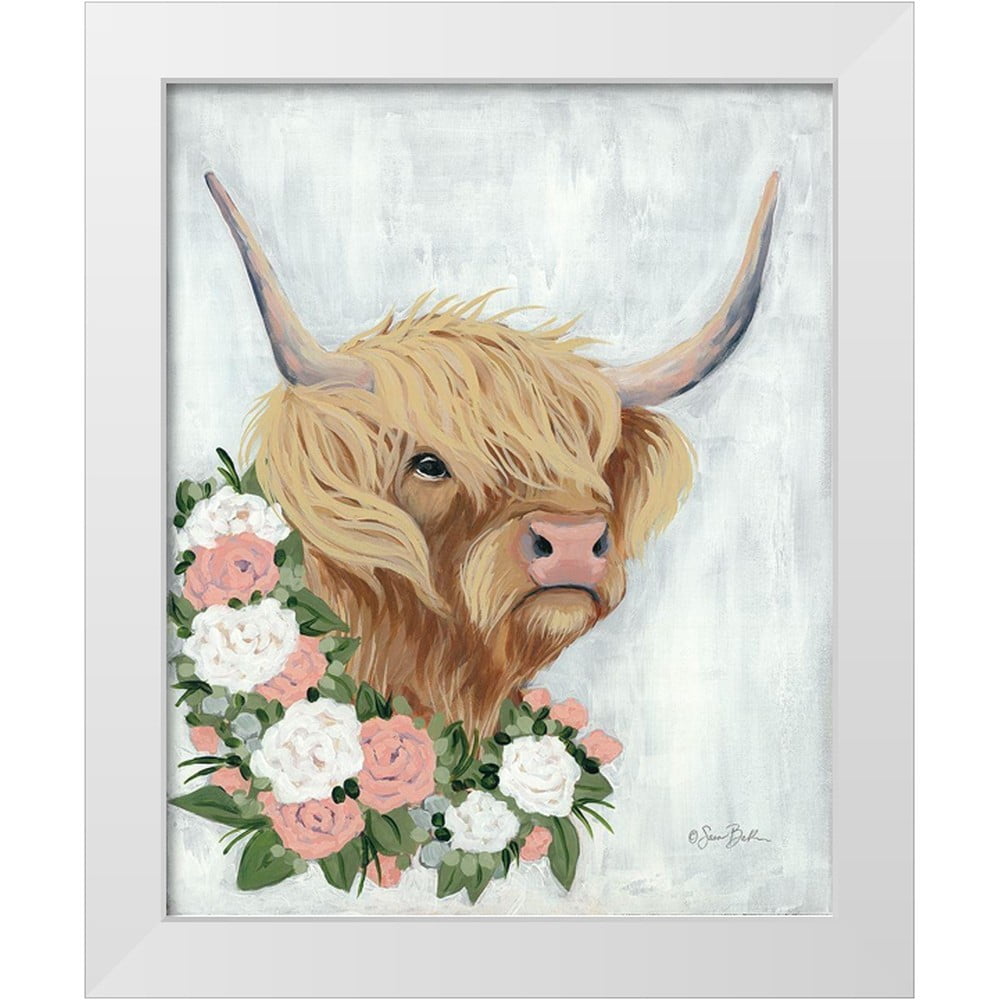 Baker, Sara 15x18 White Modern Wood Framed Museum Art Print Titled ...